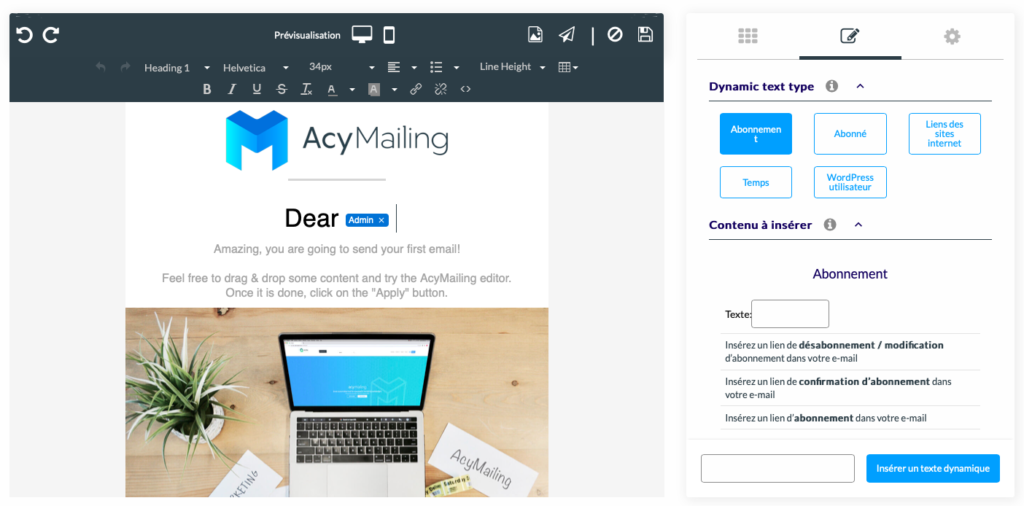 GUIDE COMPLET : Comment utiliser notre plugin de newsletter AcyMailing sur WordPress ...