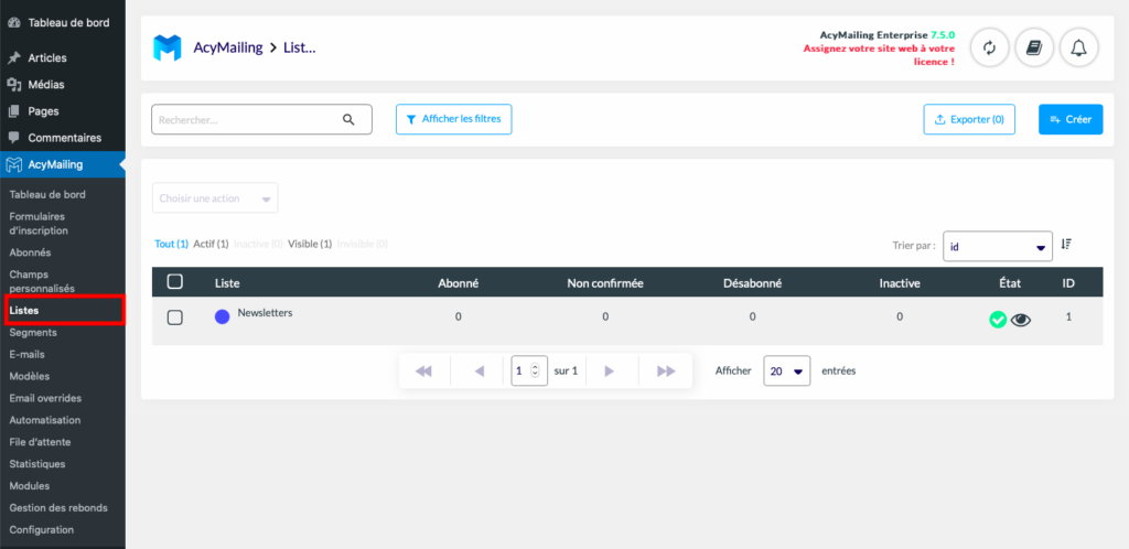 GUIDE COMPLET : Comment utiliser notre plugin de newsletter AcyMailing ...