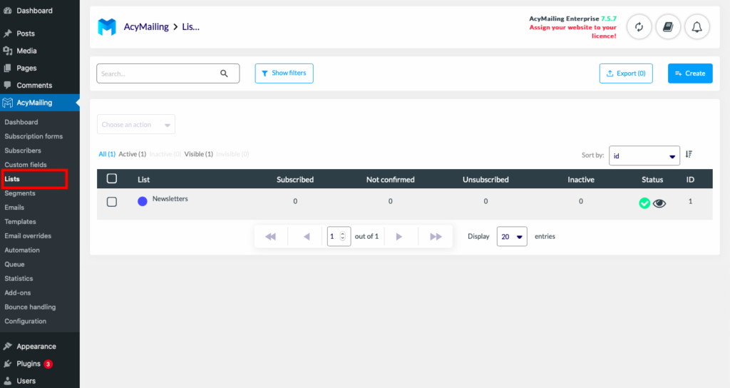 How to use AcyMailing, our WordPress Newsletter plugin? – AcyMailing – Email marketing platform