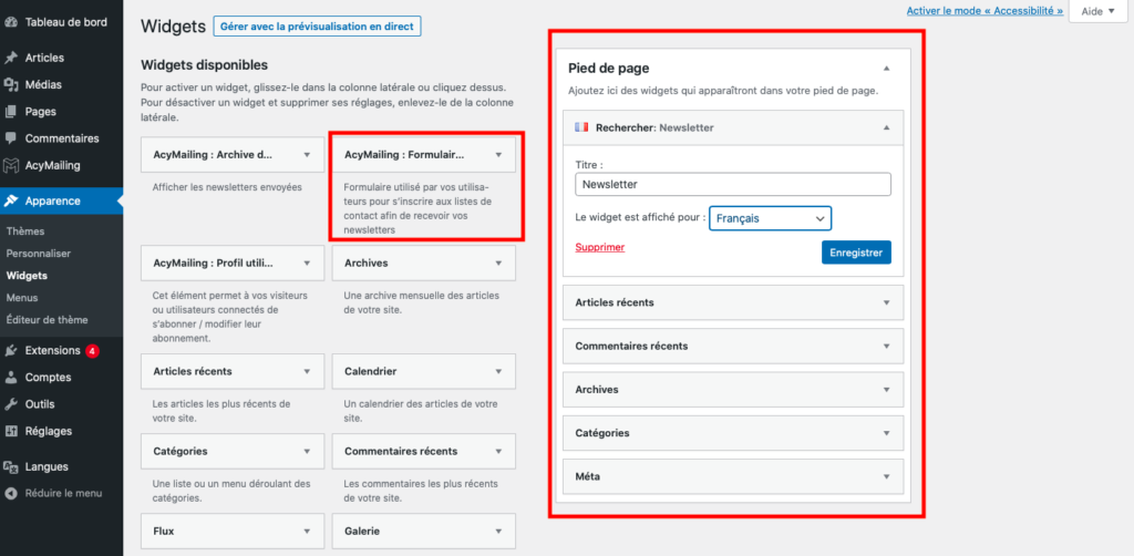 GUIDE COMPLET : Comment utiliser notre plugin de newsletter AcyMailing ...